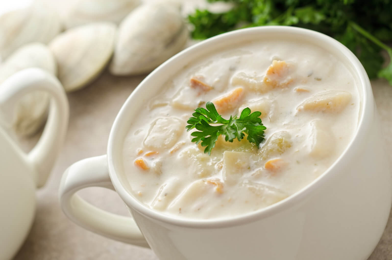 Classic Clam Chowder • Julie & Co. Realty : Julie & Co. Realty